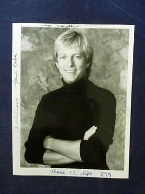 1983 Hugo Napier 'As The World Turns' Gunnar CBS TV Vintage Glossy ...