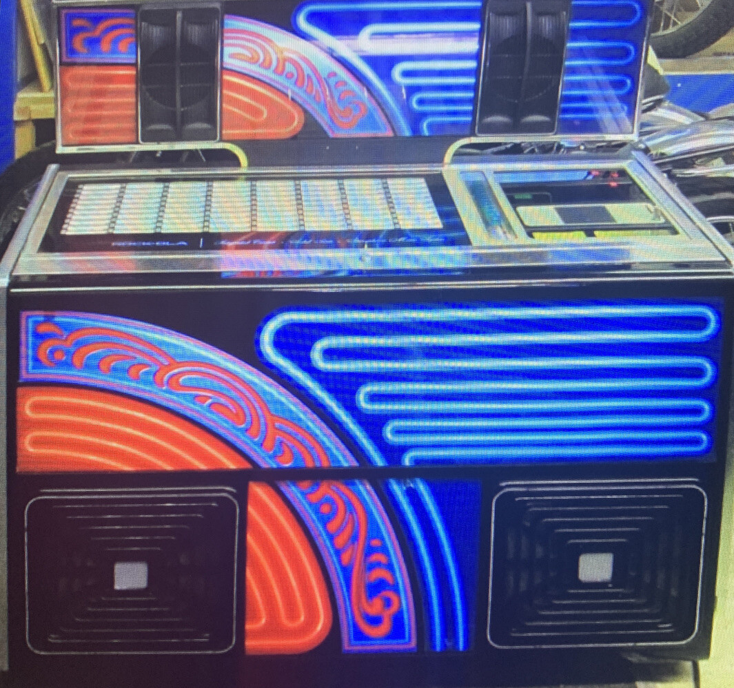 ROCKOLA 45 RPM JUKEBOX 464 DISPLAY AND BAKING GLASS R.H. #50877 | eBay