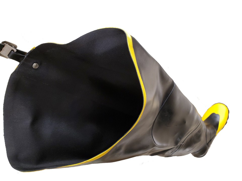 Herco Heavy Duty Steel Toe Rubber Hip Waders | eBay