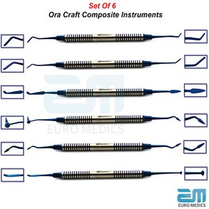 Dental Titanium Coated Composite Filling Plastic Placement Instruments ...