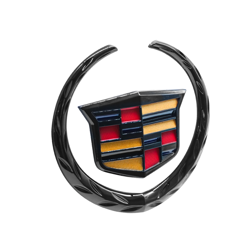 Cadillac Escalade CTS SRX ATS CT6 Black Front Grille & Rear Trunk Lid ...