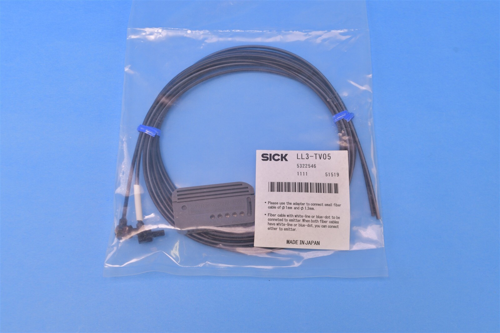 Ll3-tv05 SICK 5322546 Fiber Optic Sensor for sale online | eBay
