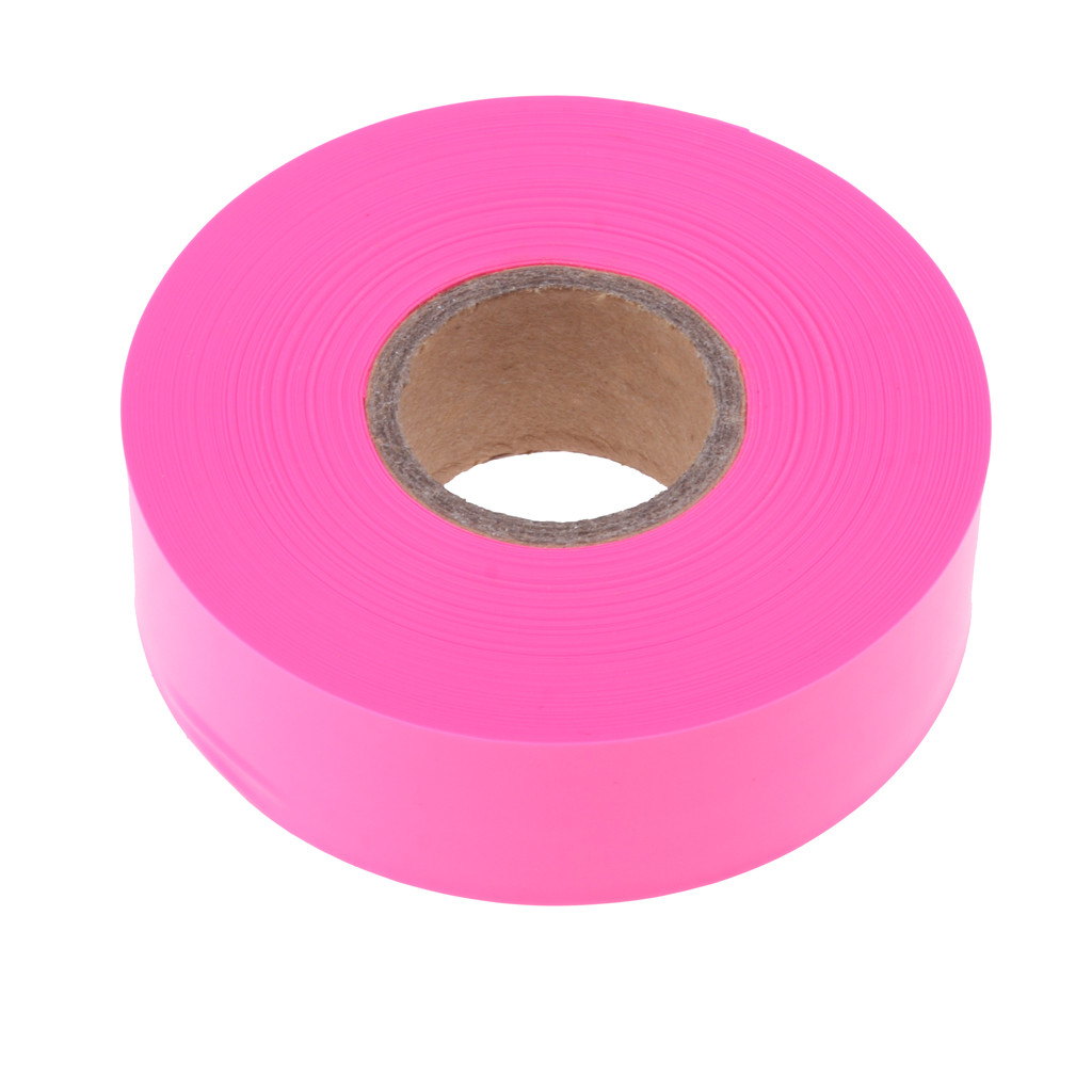 High Visibility Ribbon Marking Flagging Tape For Gardener Homeowner ...