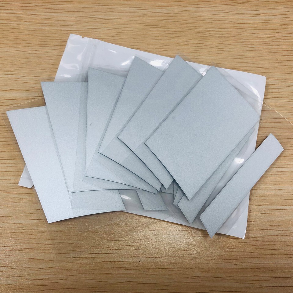 6 PCS Universal Car Wheel Rim Sticker Reflective Vinyl Decal Mark For ...