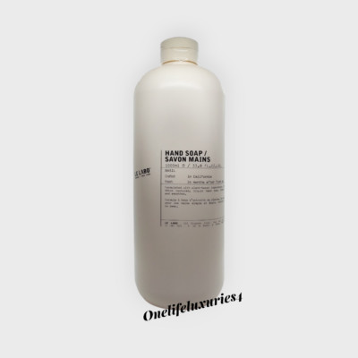 Le Labo Hand Soap Basil 33.8 oz / 1000 ml 1 litre New | eBay
