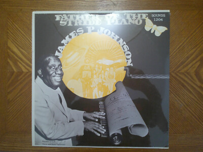 Nouveau Disque Vinyle Scellé/Sons/JAMES P JOHNSON/Père Du Piano Stride ...