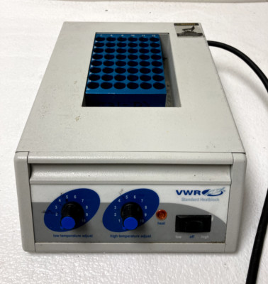 VWR Scientific Heat Block 13259-032 with One Tube Blocks | eBay
