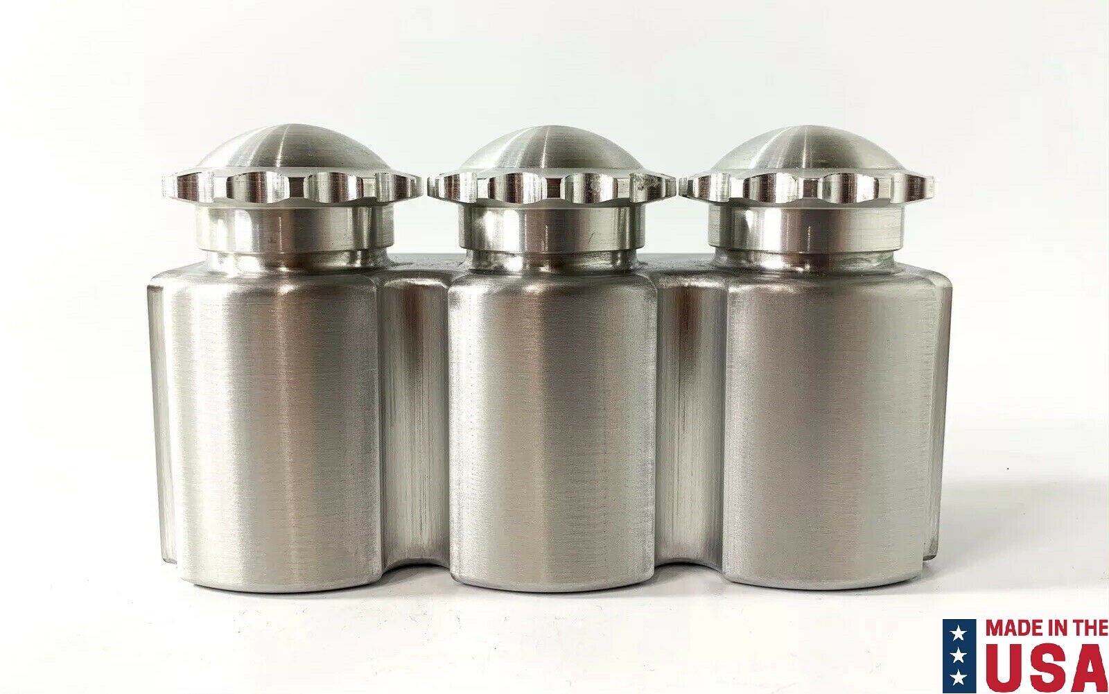 Triple Remote Brake Fluid Reservoir - Custom Hot Rod - Satin Finish | eBay