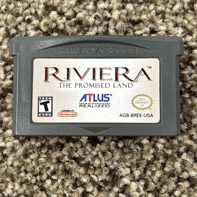 GBA Riviera: The Promised Land Game Boy Advance Nintendo GBA Authentic ...