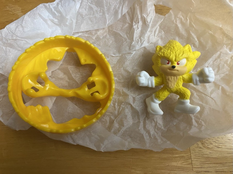 McDonald’s Happy Meal Toy Sonic The Hedgehog 3 Sonic Yellow Roller #3 ...