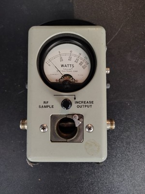 Bird 43 4431 Thruline Wattmeter – No Slug, N-Type, Clean, RF Power ...