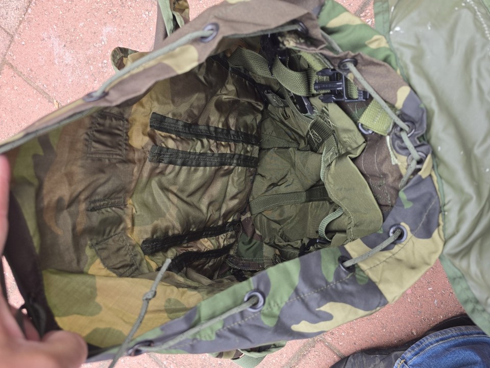 U.S. Military Combat Field Pack M81 Woodland Nylon LC1 Medium | eBay