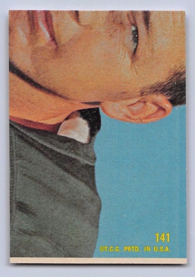 1968 BRAD HUBBERT - Topps Football Card - # 141 - SAN DIEGO CHARGERS | eBay