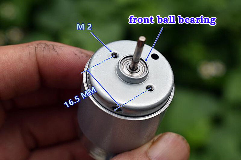 Standard Motor RS385-ST/2080 DC 12V-24V 13600RPM Large Torque Ball ...