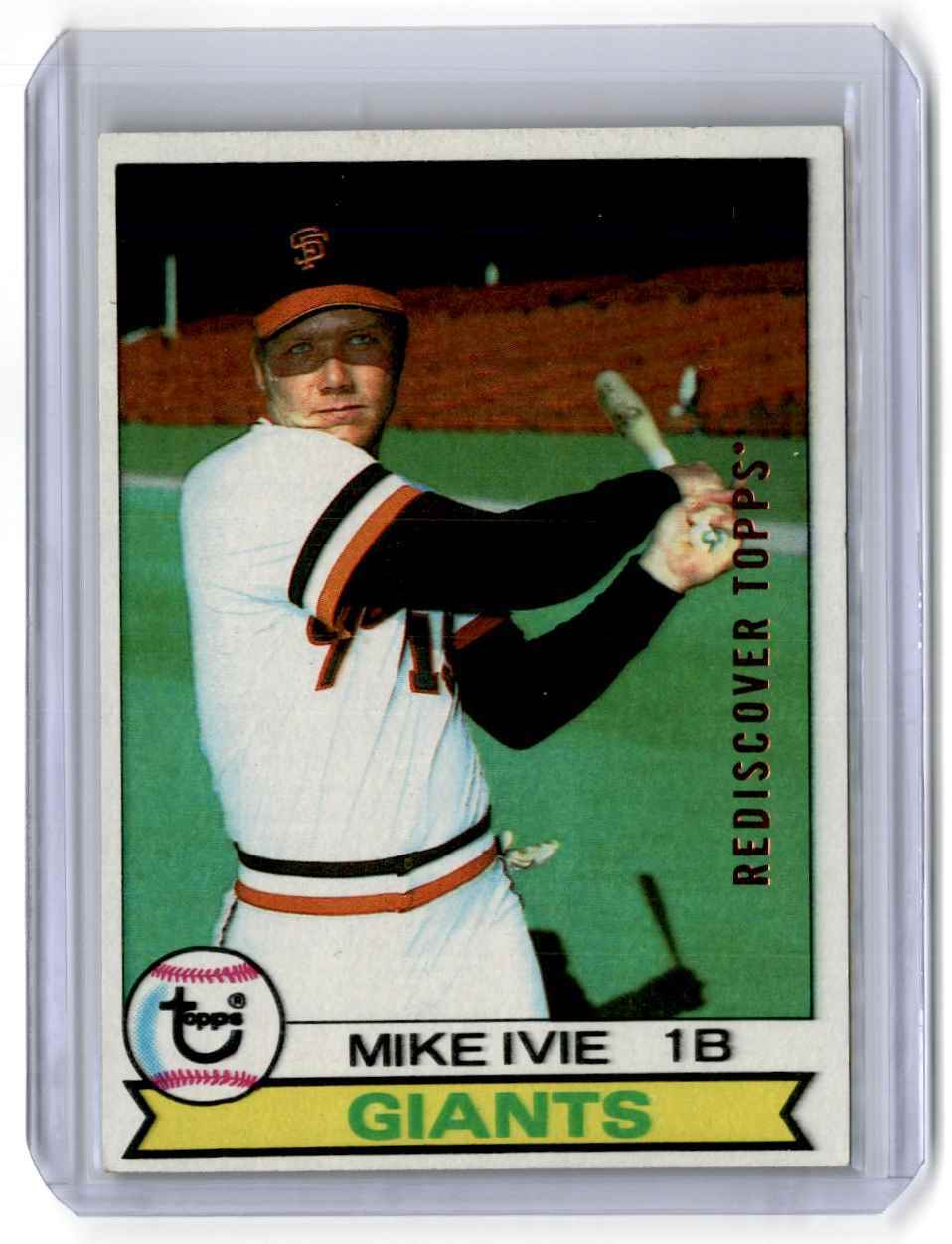 2017 Rediscover Topps Bronze 1979 Mike Ivie San Francisco Giants #538 ...