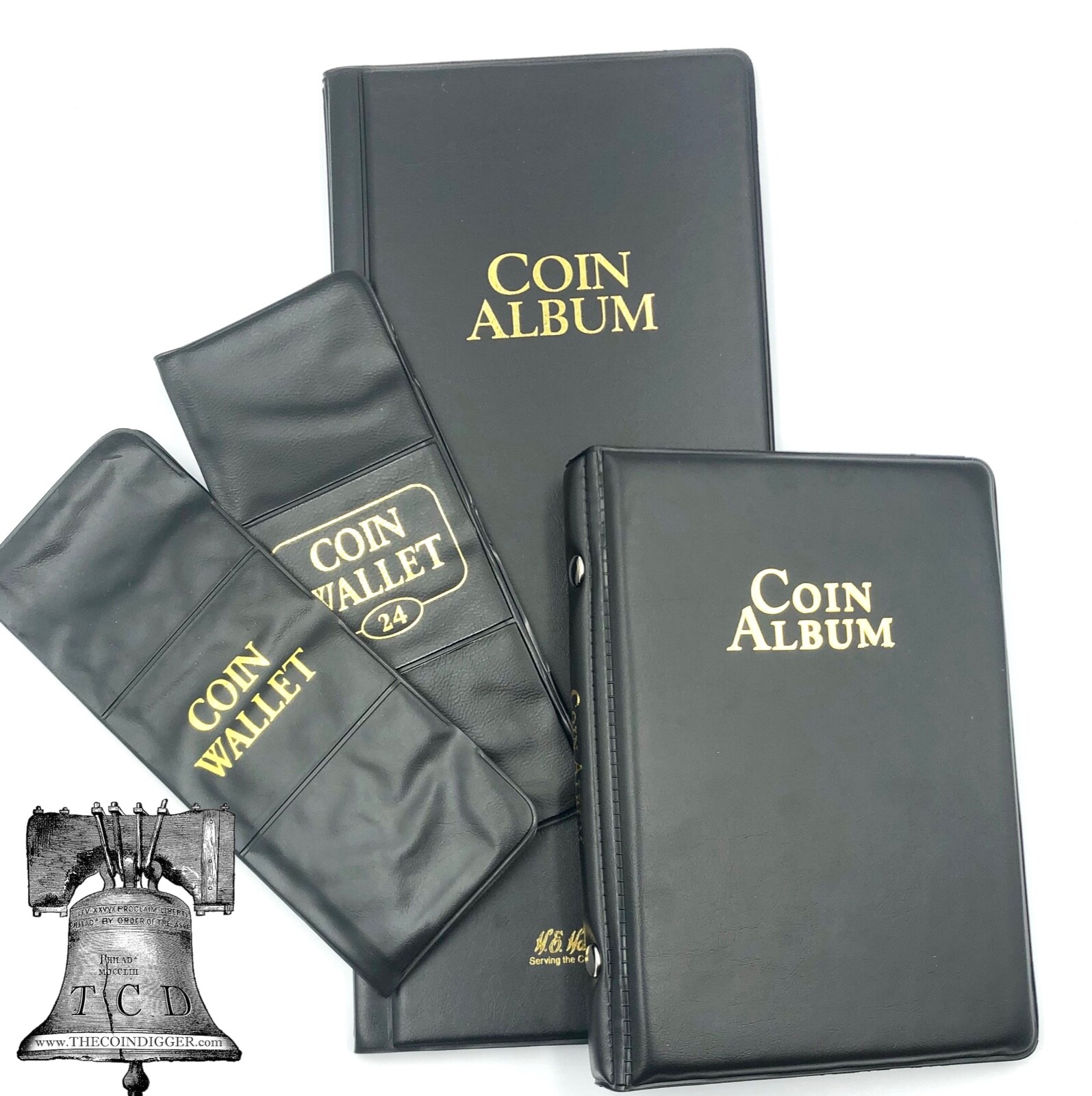 Whitman Coin Holder 2x2 Album 12 24 60 80 Pocket Wallet Storage Book of ...