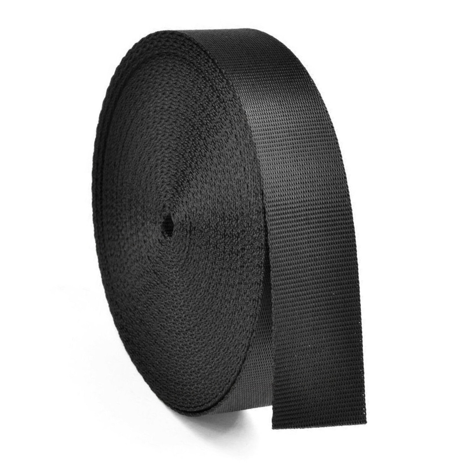 1 Inch Wide Black Nylon Heavy Webbing Strap, 10 Yards Nylon Strap US ...