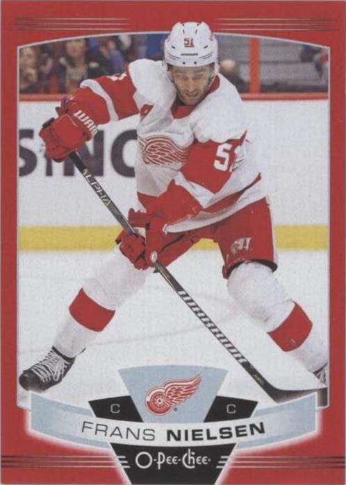 2019-20 O-Pee-Chee - Frans Nielsen #116 Red Blank Back for sale online ...
