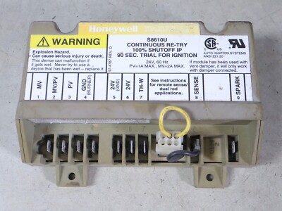 Honeywell S8610U1003 Ignition Control Module S8610U | eBay