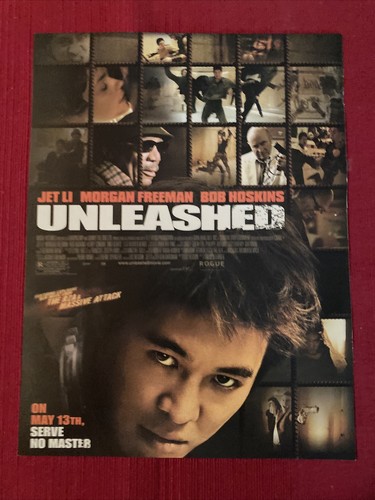 Unleashed Movie Jet Li & Morgan Freeman Bob Hoskins 2005 Print Ad | eBay