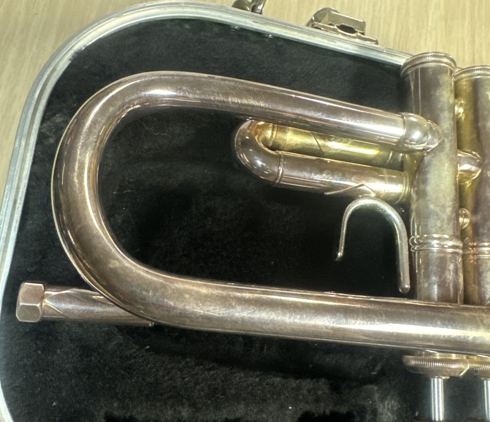 SN 739XXX Bach Stradivarius Trumpet Model 43 Elkhart Ind. USA Silver ...