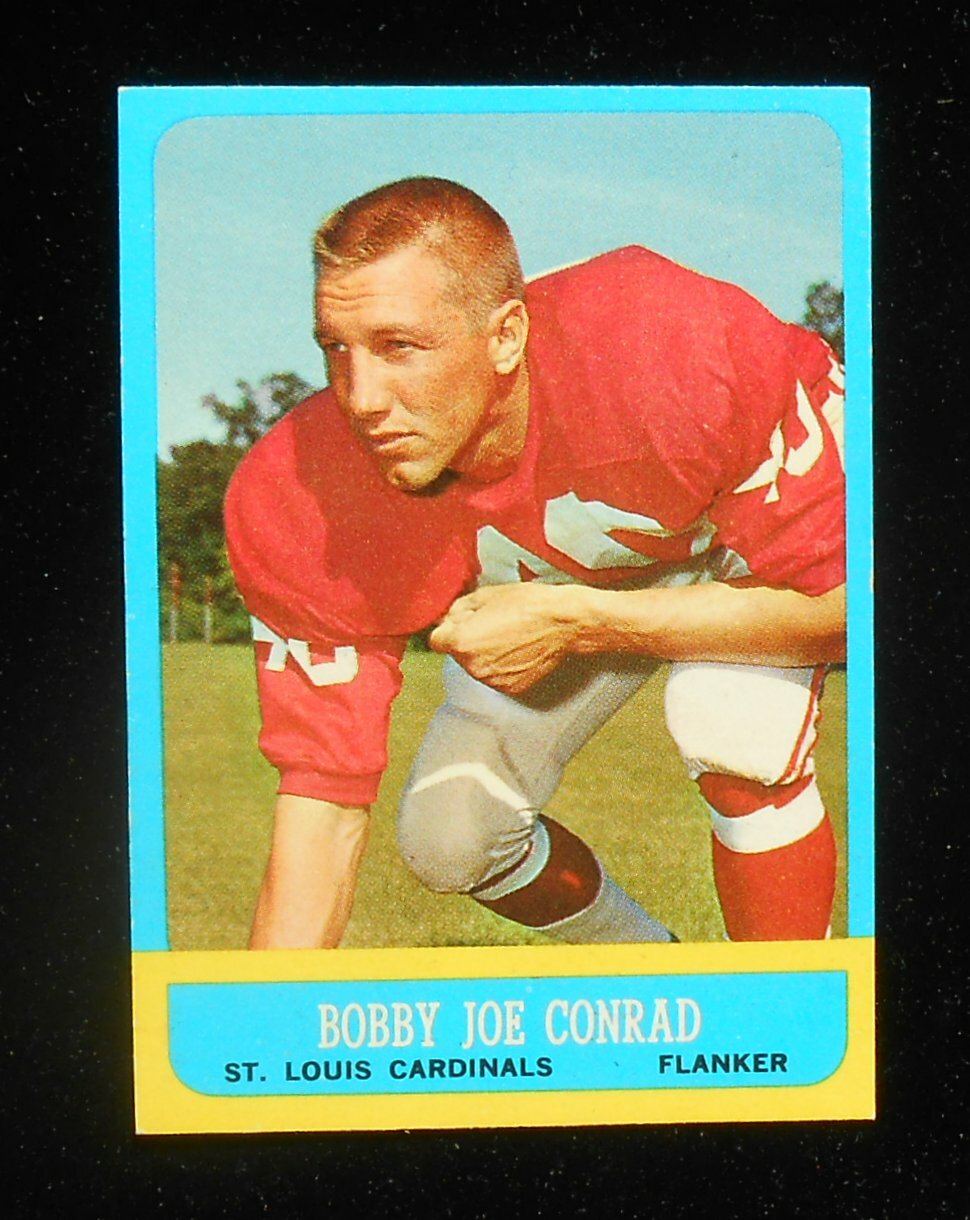 1963 Topps Football #148 Bobby Joe Conrad Cardinals Texas A&M St. Louis ...