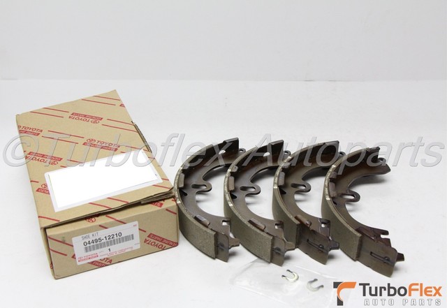 Toyota Corolla 1993-1997 Rear Brake Shoe Kit Genuine OEM 04495-12210 ...