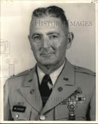 1962 Press Photo Lieutenant Colonel James McShane, Army Transportation ...