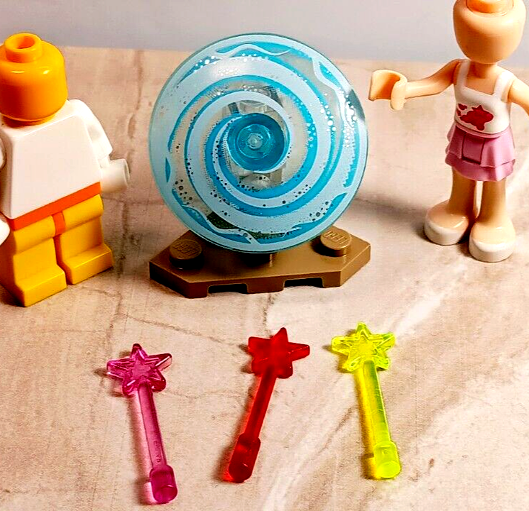 New LEGO Fairy Wands Red Pink NEON Elves Spells Magical Magic Cloud ...