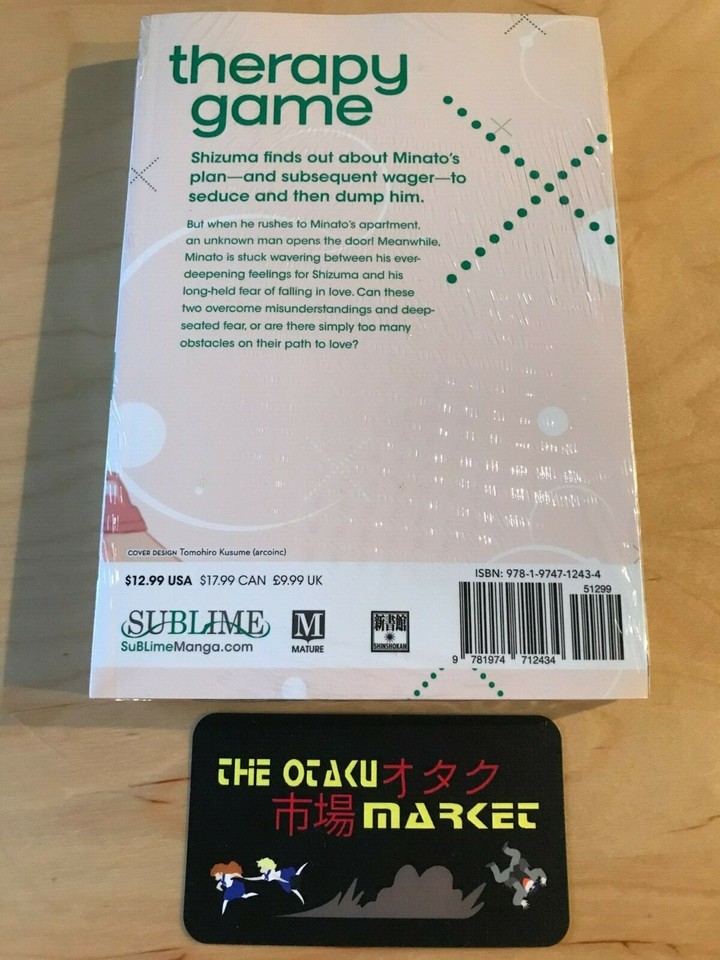 Therapy Game vol 2 by Meguru Hinohara / New Yaoi manga from suBLime ...