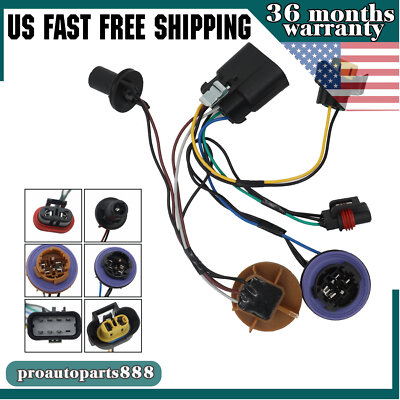 Headlight Wiring Harness 15950809 For 2007-2014 Chevy Tahoe Suburban ...