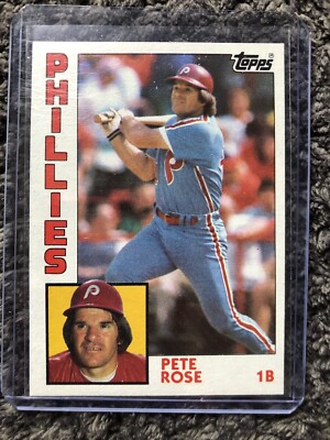 1984 Topps Set-Break #300 Pete Rose NR-MINT | eBay
