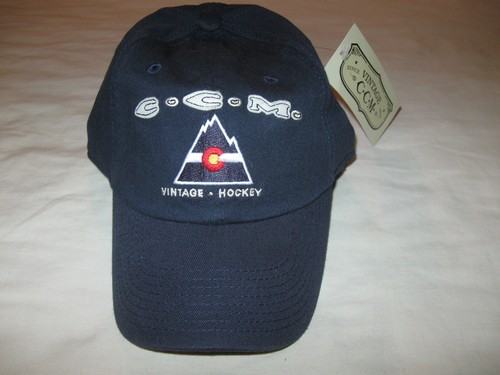 CCM Hockey Vintage Hat Cap Men's One Fit (Smaller-Medium Fit) NEW W ...
