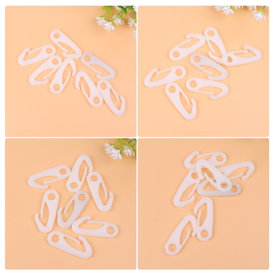 8 Pcs Garden Flag Holders for outside Pole Attachment Clips Flagpole ...