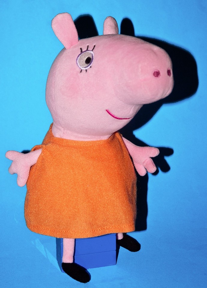 PEPPA WUTZ PIG FAMILY SCHÖNE PLÜSCH SELTENE 2014er AUSGAGEN KUSCHELTIER ...