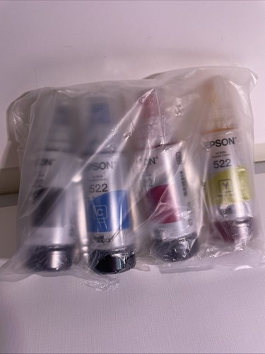 Genuine Epson 522 Ink Bottles 4 Pack ET2800 Ecotank, Exp 2029 | eBay