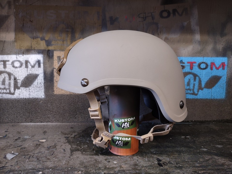 MSA ACH Helmet Large Gentex OpsCore SF TC2001 High Cut Ballistic Helmet ...