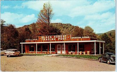 ULYSSES, PA Pennsylvania BLACK FOREST TRADING POST c1950s Roadside ...