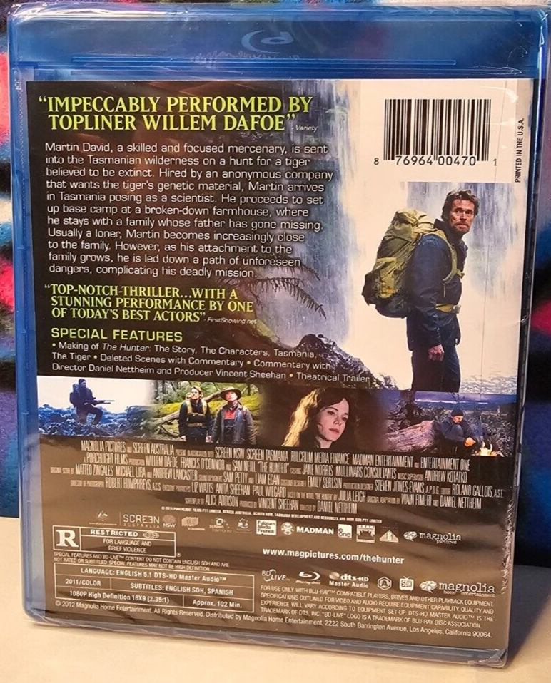 The Hunter (Blu-ray, 2011) for sale online | eBay