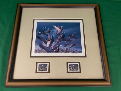 2000 Oregon State Duck Stamp Print - Mallard - by Robert Steiner Artist ...