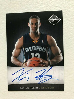 2010-11 Limited XAVIER HENRY On Card Autograph auto /99 | eBay