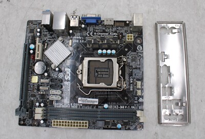 ECS H81H3-M4 LGA1150 MicroATX Desktop Motherboard DDR3 Intel with IO ...