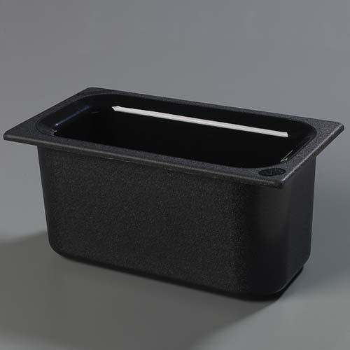 Carlisle CM110203 Cold Food Pan - Coldmaster Third-Size, Black | eBay