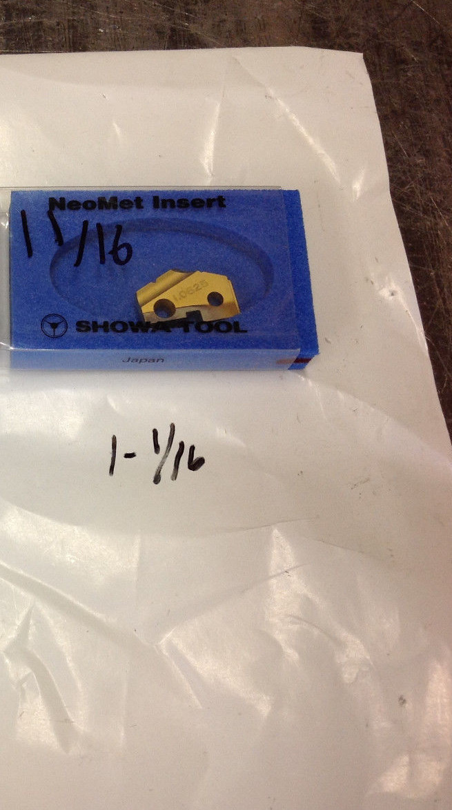Showa Neomet 1-1/16" Cutting Insert. NEW IN BOX | eBay