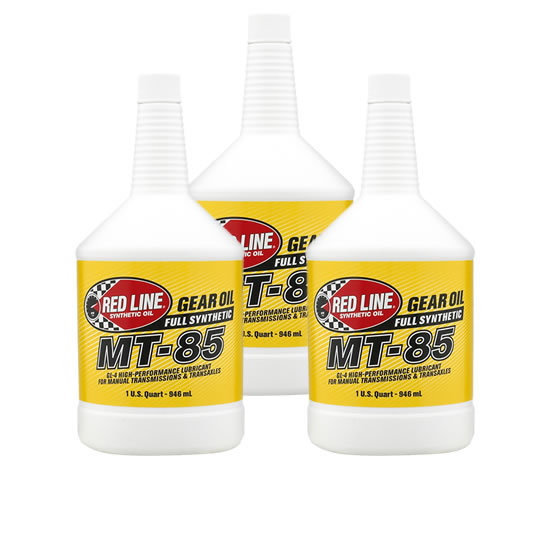 Red Line MT85. 75W85 GL-4 Manual Gearbox Oil. Redline MT-85 Quart ...