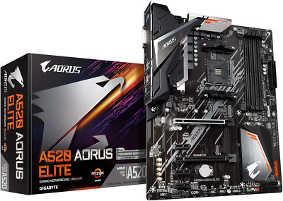 A520 AORUS Elite (AM4/AMD/ A520/ ATX/M.2/SATA 6Gb/S/Usb 3.2 Gen 2 ...