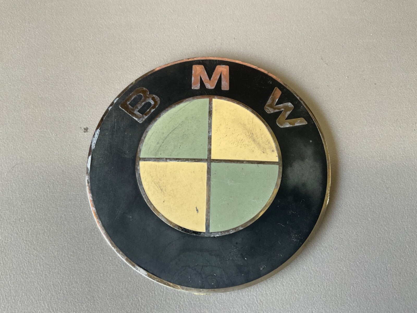 BMW Airhead 70mm Enamel Alloy Tank Badge Emblem | eBay