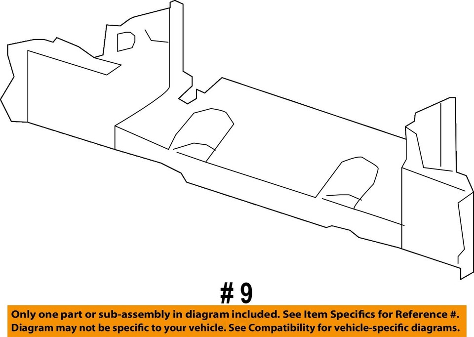 GM OEM 12-13 Camaro Cooling Radiator Components-Air Duct 22847775 | eBay