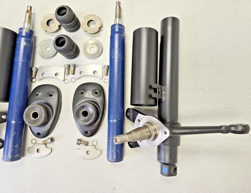 VERY NICELY RESTORED PAIR OF ORIGINAL PORSCHE 914 FRONT STRUT ...