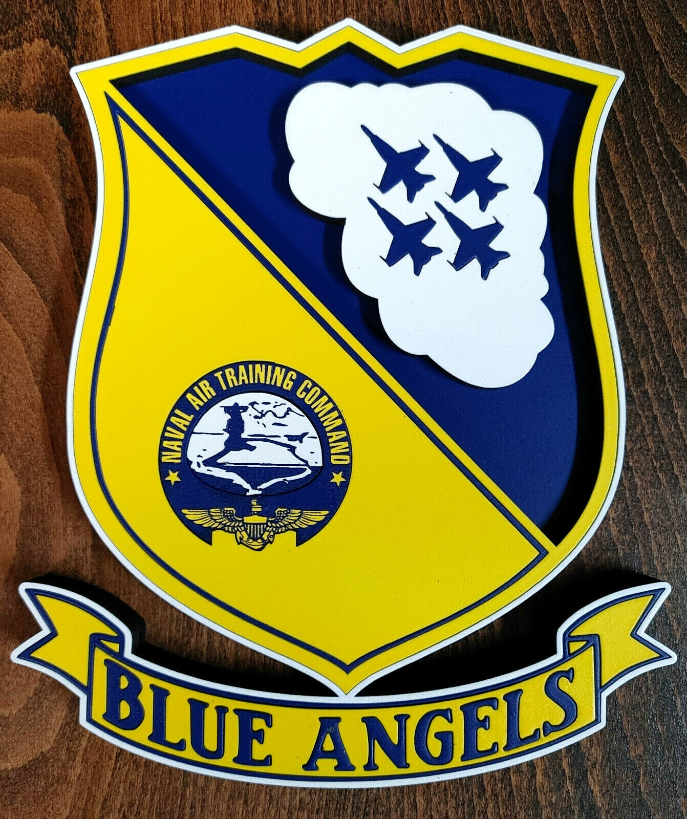 8" United States Navy Flight Demonstration Team Blue Angels Emblem ...